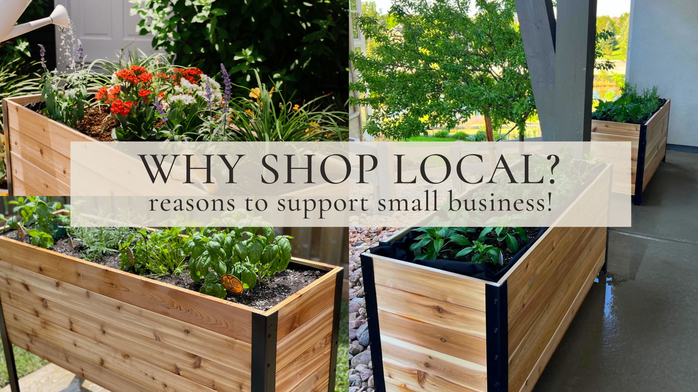 Shopping Local: What is it? Why do it? – Cedar Planters UK